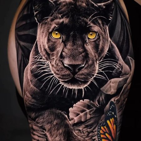 Panther tattoo: who likes these tattoos, designs and styles - VeAn Tattoo