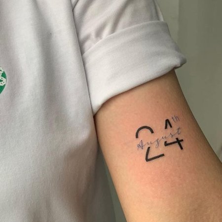 Number tattoos: Ideas, designs and meanings - VeAn Tattoo