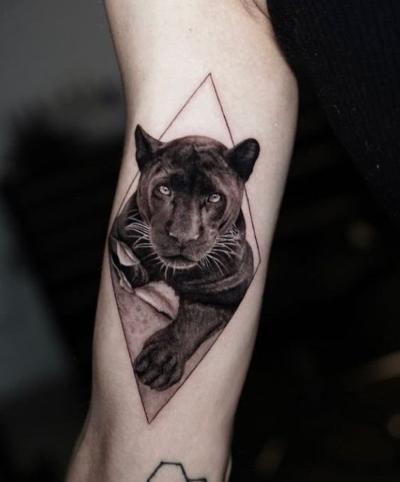 Panther Tattoo For Women