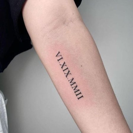 Number tattoos: Ideas, designs and meanings - VeAn Tattoo