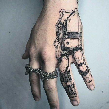 17+ Cyberpunk Style Tattoos: Ideas and Meanings. Style Guide. | VeAn Tattoo