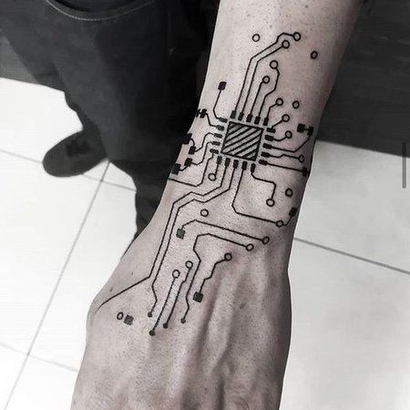 17+ Cyberpunk Style Tattoos: Ideas and Meanings. Style Guide. | VeAn Tattoo