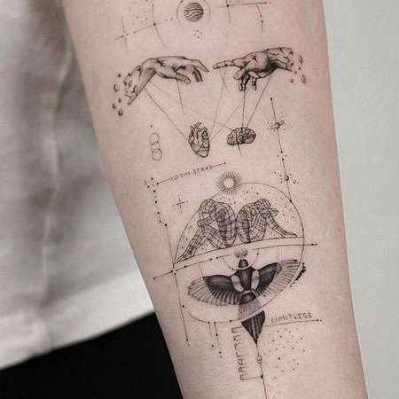 29+ Fine Line Style Tattoos: Ideas and Meanings. Style Guide. - VeAn Tattoo