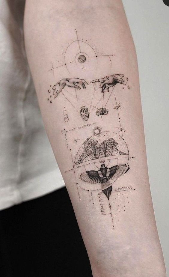 29+ Fine Line Style Tattoos: Ideas and Meanings. Style Guide. | VeAn Tattoo