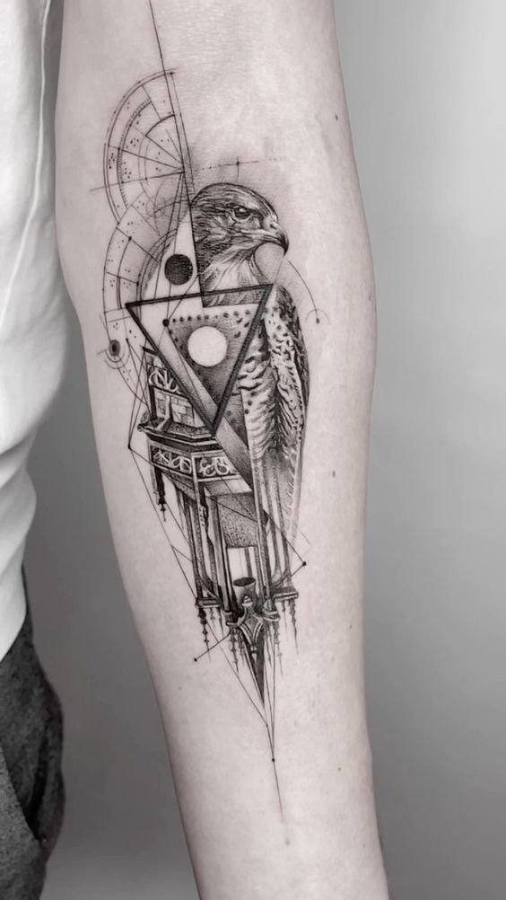 16+ Geometric Style Tattoos: Ideas and Meanings. Style Guide. | VeAn Tattoo