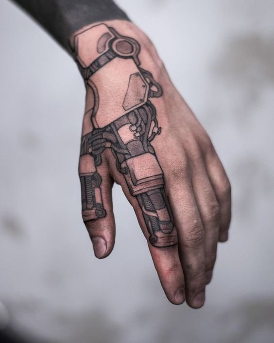 17+ Cyberpunk Style Tattoos: Ideas and Meanings. Style Guide. | VeAn Tattoo