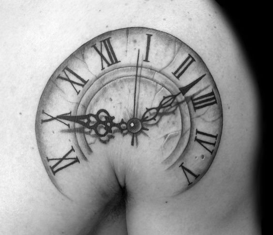 Clock tattoo: styles and meaning | 37+ Designs for men and women - VeAn ...