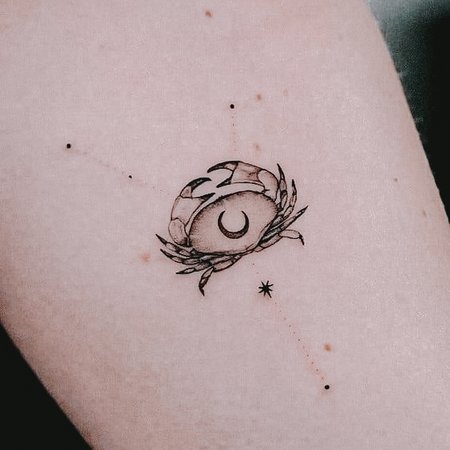 25+ Best Tattoos for cancer zodiac: Designs & Meanings & Ideas | VeAn ...