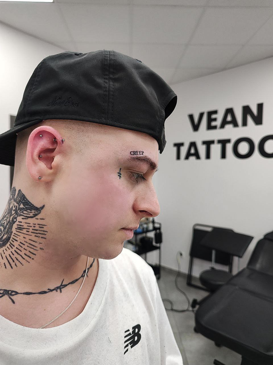 Face tattoos | 15+ Best Tattoo Ideas for Men and Women. The best face ...