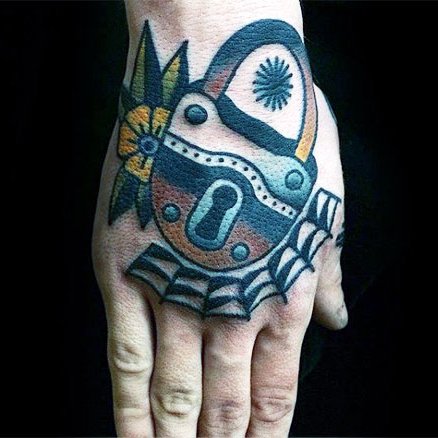 Padlock tattoo: who likes these tattoos, designs and styles - VeAn Tattoo