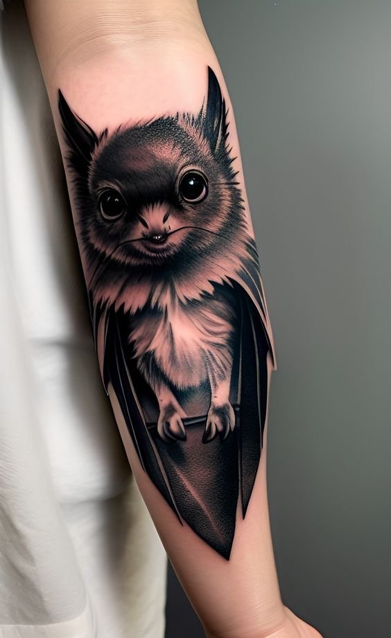 23+ Designs of Bat tattoo for men and women - VeAn Tattoo