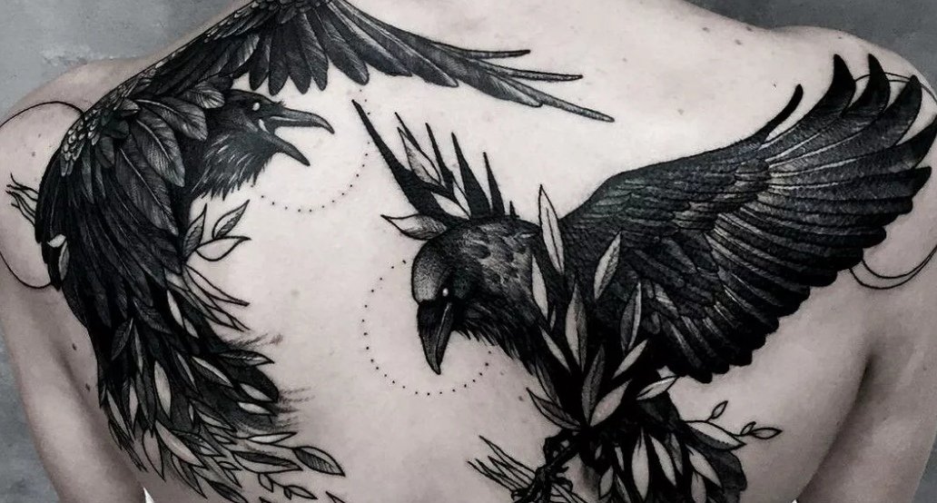 Raven tattoo: styles and meaning | 42+ Designs for men and women - VeAn ...