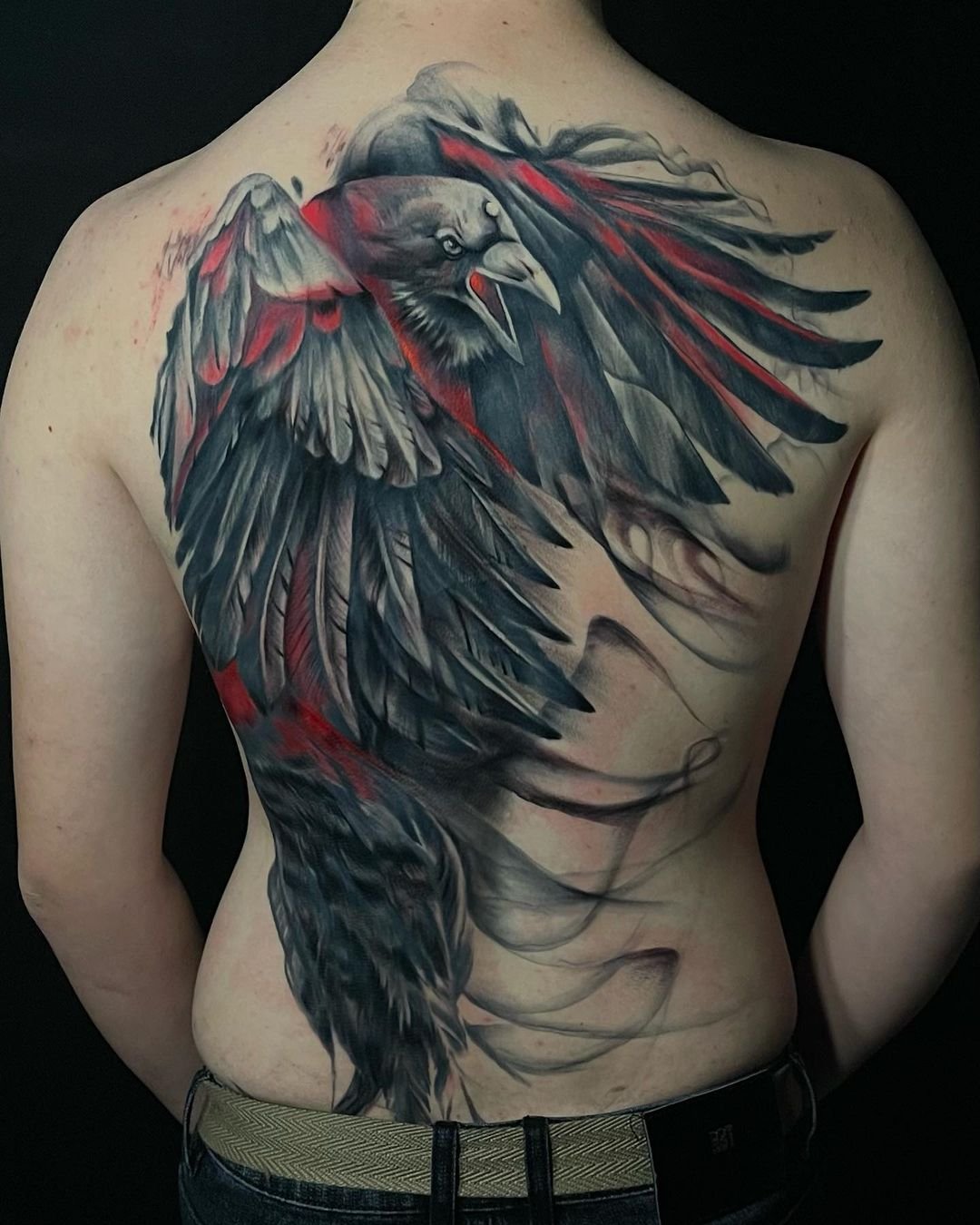 Raven tattoo: styles and meaning | 42+ Designs for men and women - VeAn ...