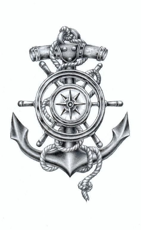 Anchor tattoo: styles and meaning | 38+ Designs for men and women ...