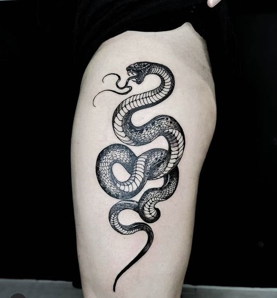 23+ Designs of Snake tattoo for men and women - VeAn Tattoo